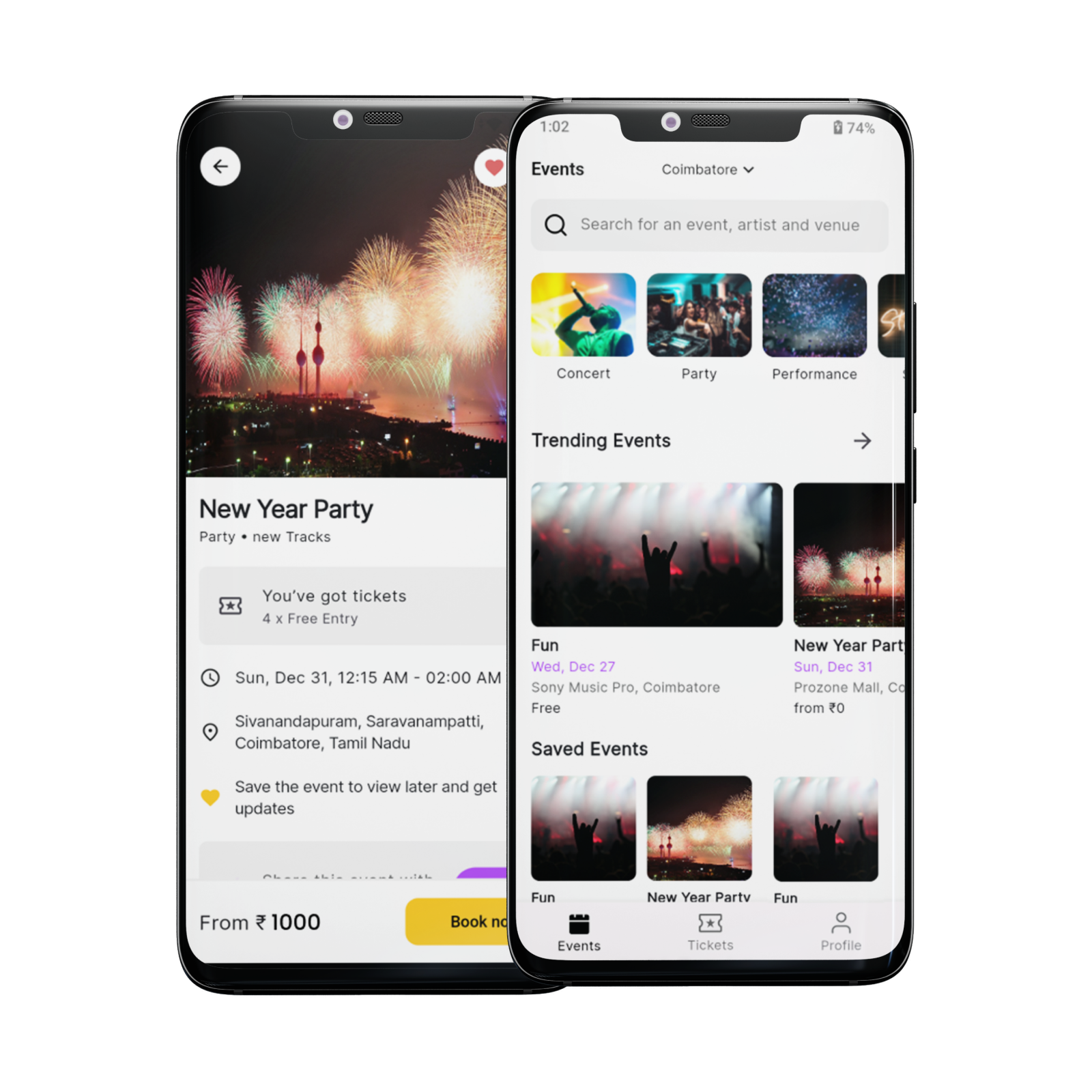 Top Event booking app Development company