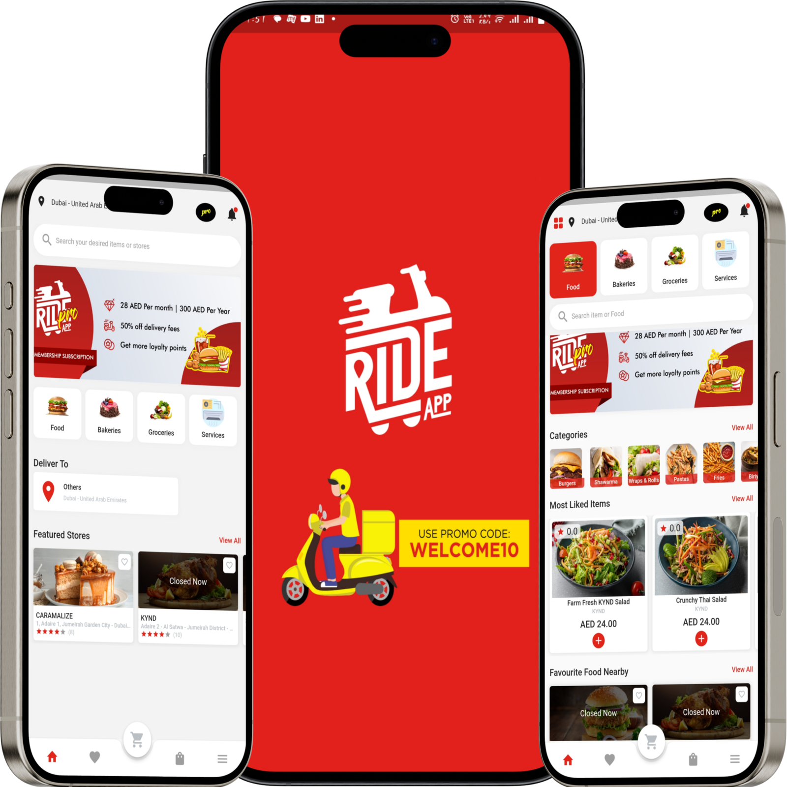 Ride App UAE Adhoc Softwares