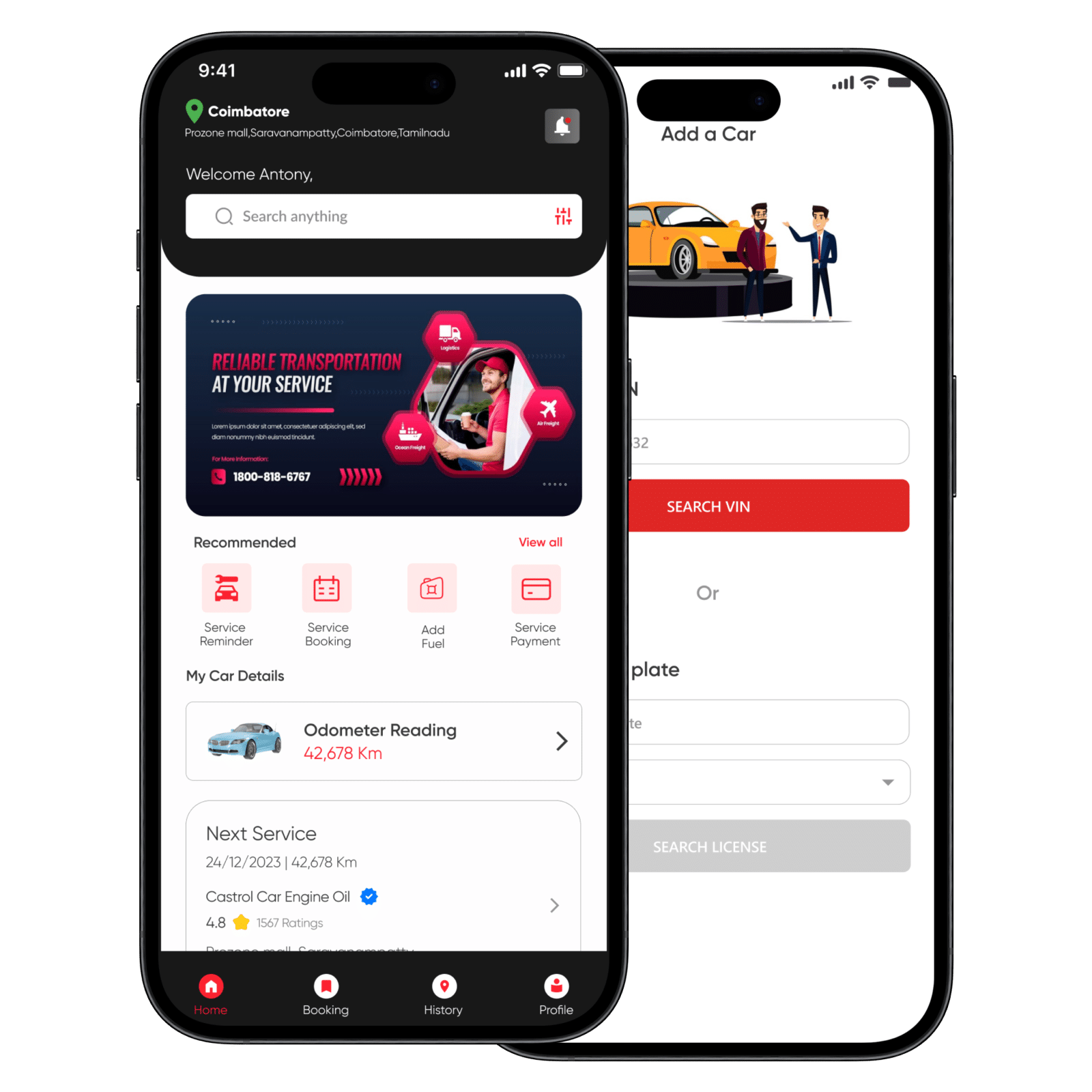 Garage Management System Adhoc Softwares